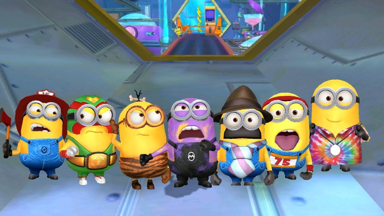 Minions Completed All 29 Chapter Mission! Despicable Me Minion Rush ...
