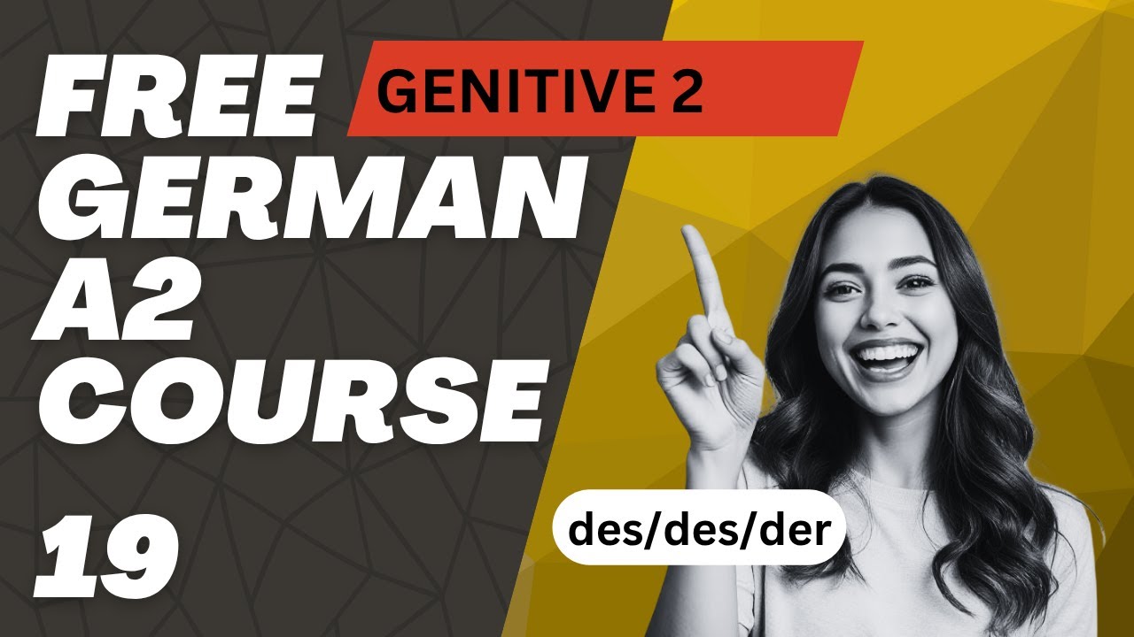 Dive Deeper into the Genitive Case: German A2 Grammar Part 2! 🇩🇪 - YouTube