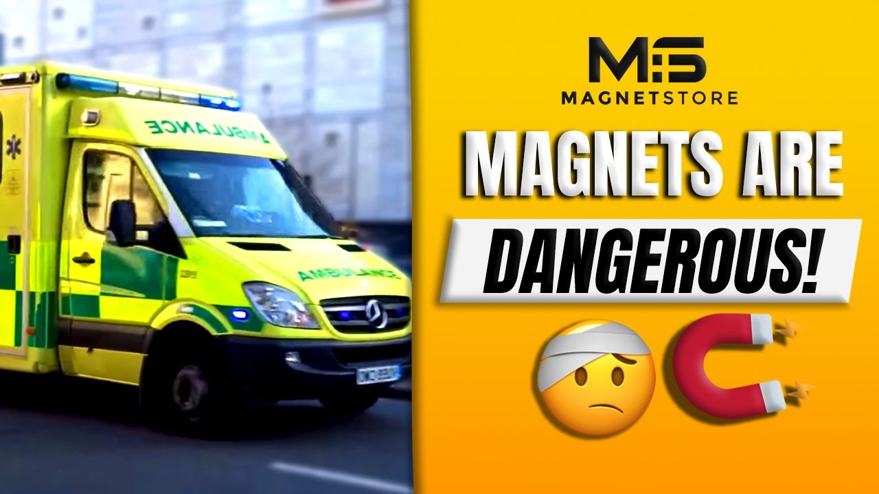Fishing Magnet Injury & Trip To Hospital - Please handle magnets with ...