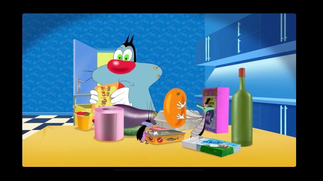 Oggy Run Oggy Run and the Cockroaches Cartoons for Kids - YouTube