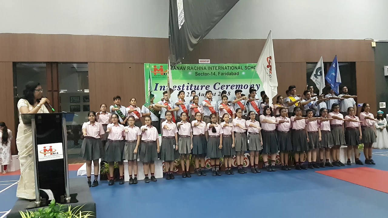 Oath taking ceremony @MRIS-14, Faridabad - YouTube