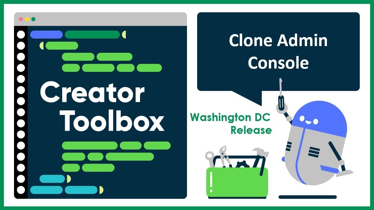 Clone Admin Console (We love a good UI!) - ServiceNow Creator Toolbox - YouTube