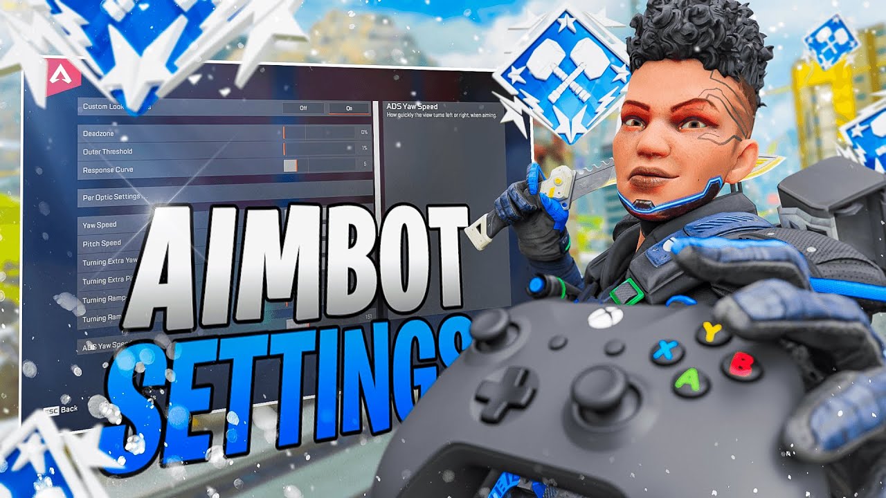 Using the #1 ALC Settings To INSANTLY Unlock AIMBOT In Apex...(Season ...