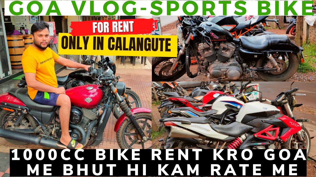 Sports Bike For Rent In Calangute | Rental Bikes In Goa | Prices | Goa ...