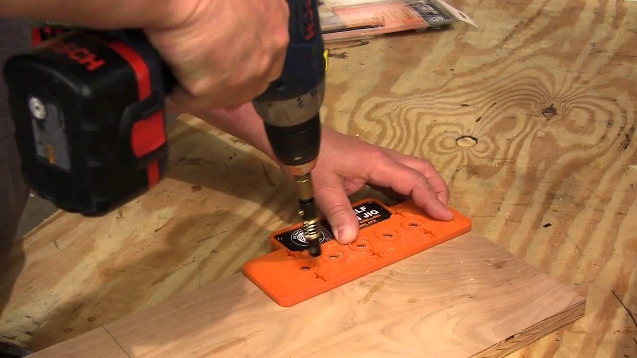 Bench Dog Shelf Pin Jig Review | NewWoodworker - YouTube