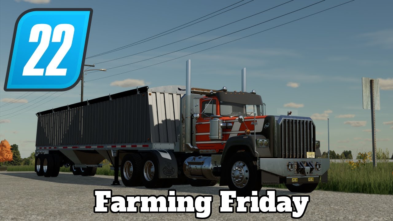 Farming Friday! ( Farming Simulator 22 l PC ) - YouTube