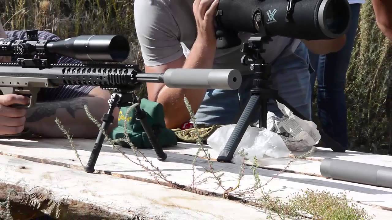 Тест глушителя КЗРЗП. SRS-A1 338 Lapua Magnum . DPMS RECON 308 win. CZ ...
