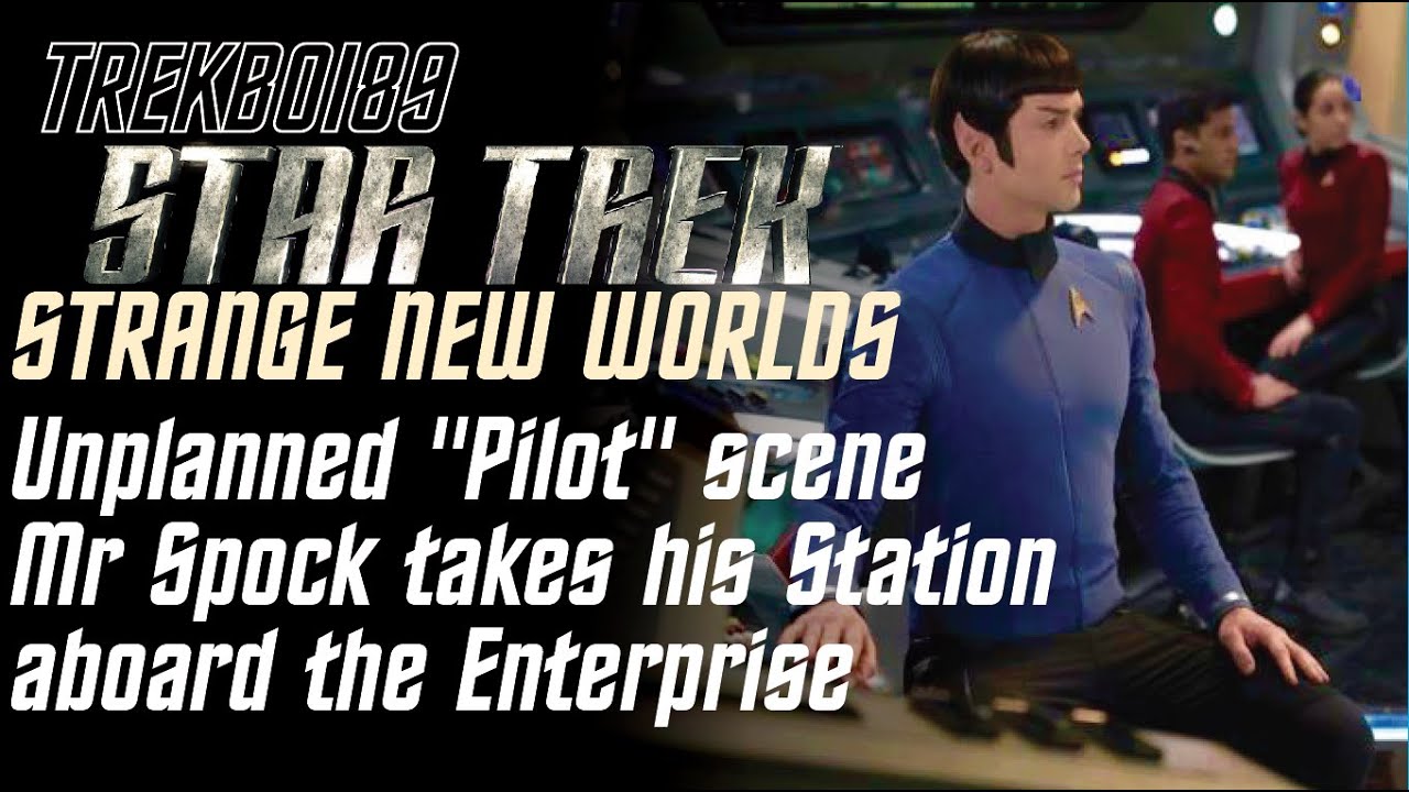 STAR TREK Discovery - Mr Spock Assumes Enterprise Station "Strange New ...