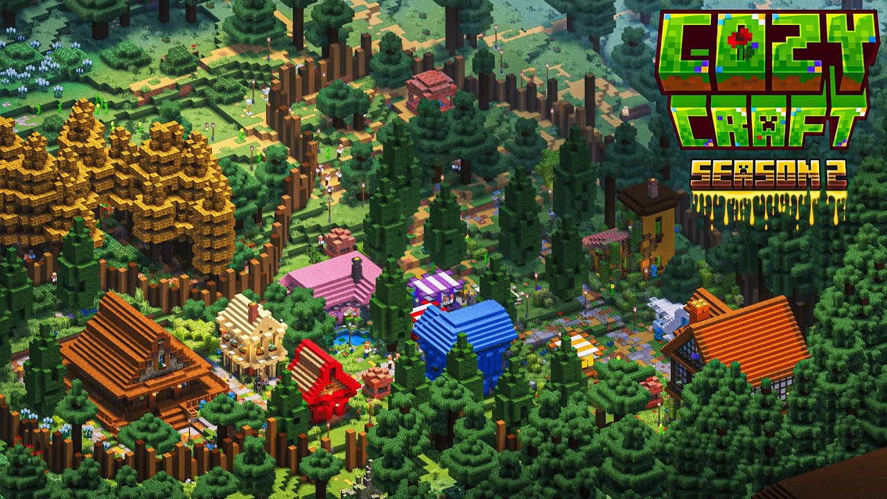 Overhauling a Cozy Modded Minecraft Village! - CozyCraft Modpack - YouTube