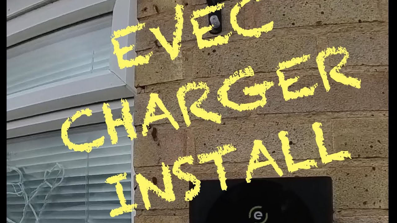 Full @evec_uk charger installation using @Doncaster_Cables ev ultra ...