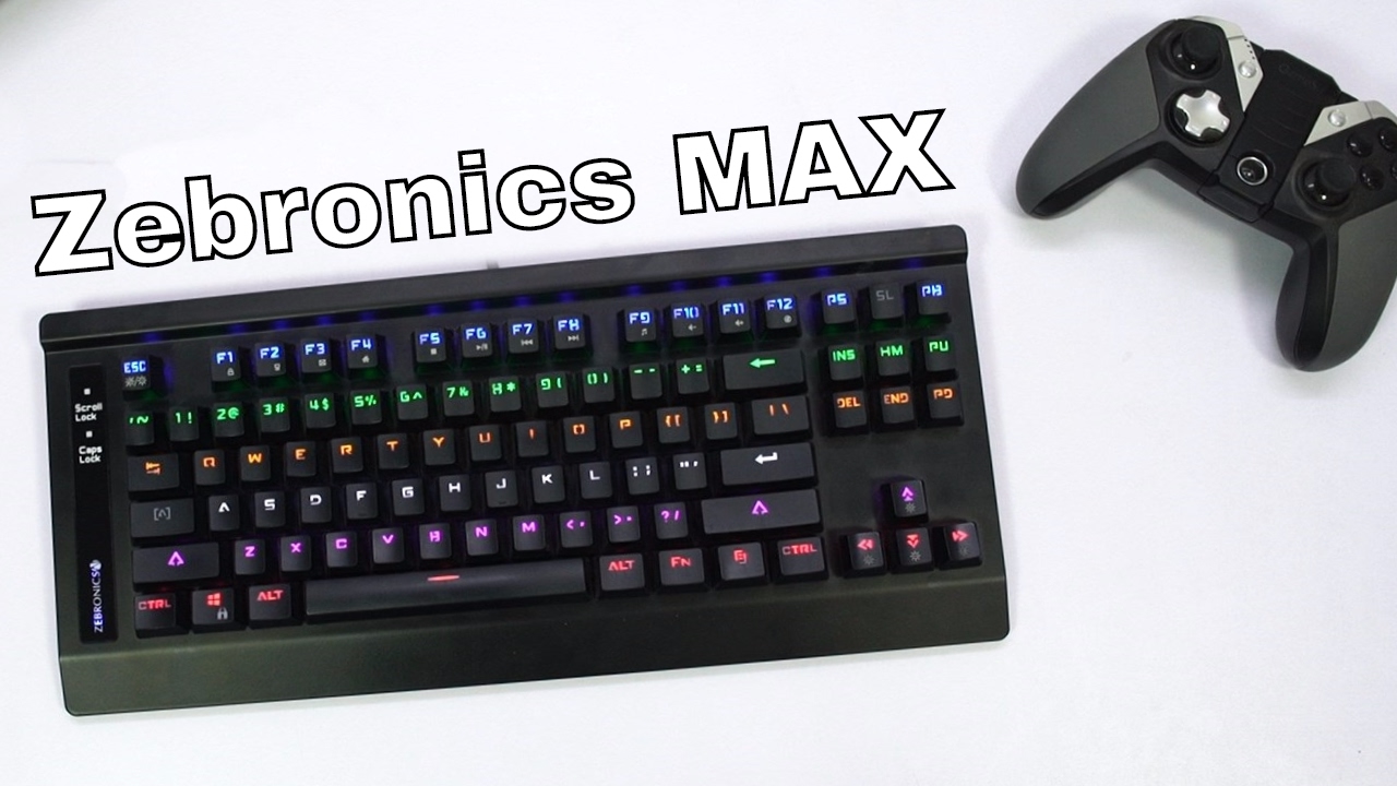 Zebronics MAX Mechanical Keyboard , Unboxing & Full Review - YouTube