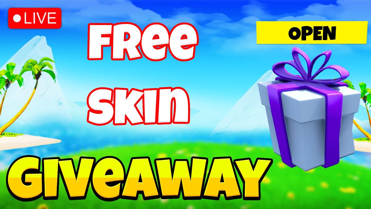 🔴 Free Skin Fortnite Giveaway - YouTube