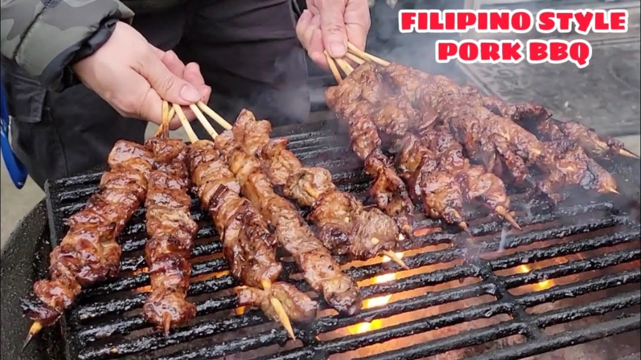 FILIPINO STYLE PORK BARBEQUE / EASY PORK BBQ RECIPE / Jack N Poy ...