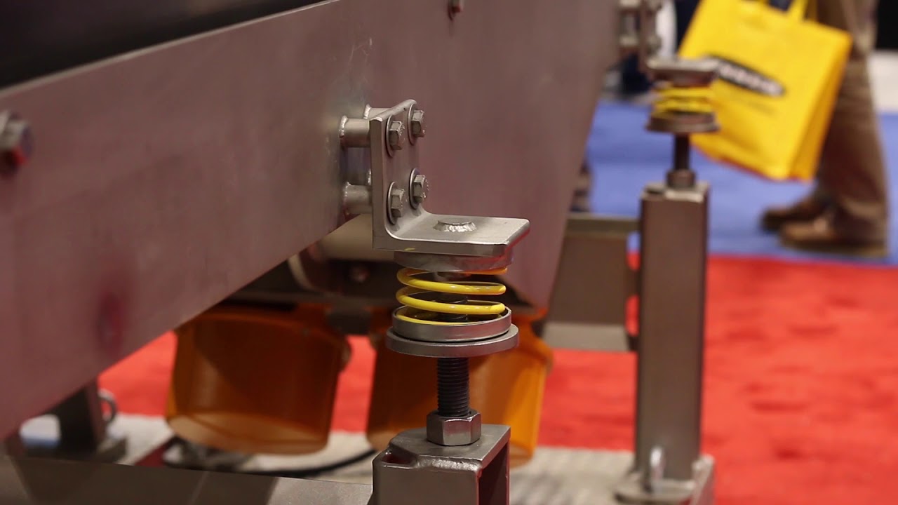 Brute Force Vibratory Feeder - YouTube