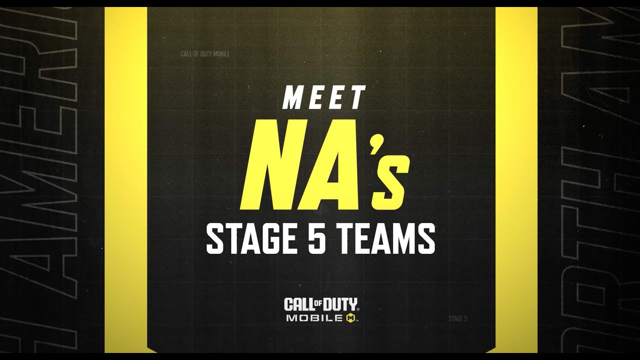 Call of Duty®: Mobile - Introducing NA Stage 5 Teams - YouTube
