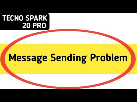 tecno Spark 20 Pro me message send nahi ho raha hai, how to fix message ...