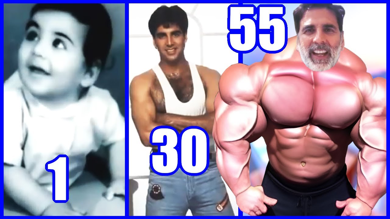 Akshay Kumar Transformation 2023 | From 0 to 55 Years Old - YouTube