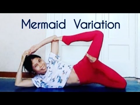 SIDE BEND - Mermaid Variation Pose - YouTube