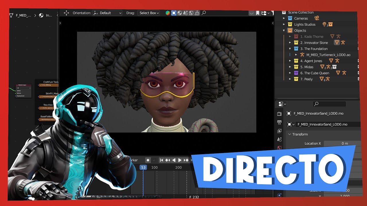 Directo De Chill en blender - YouTube