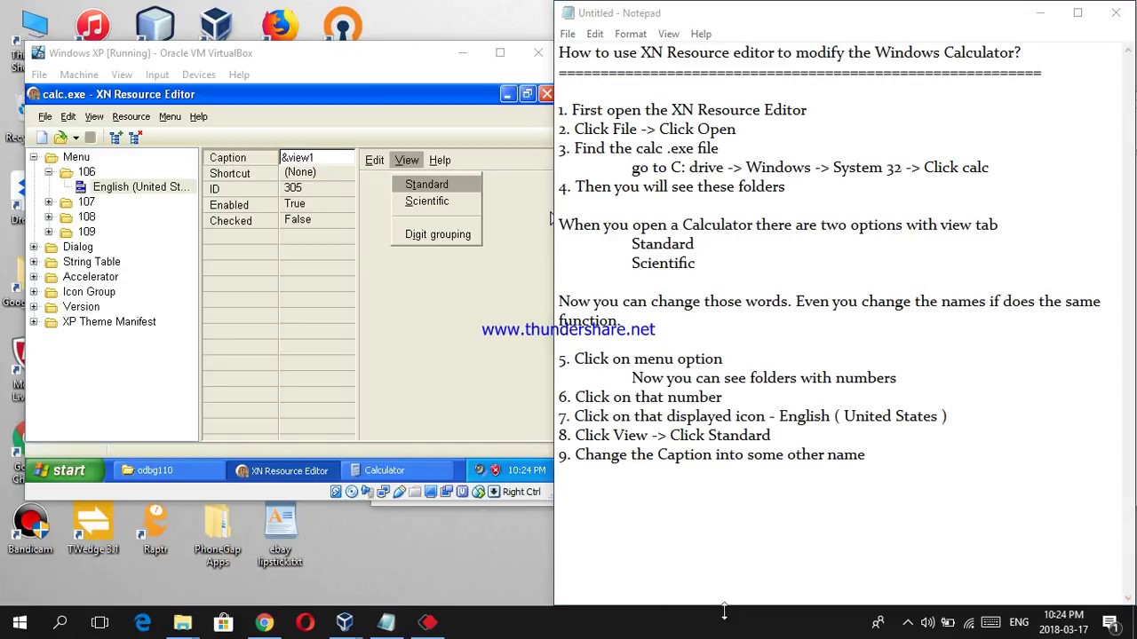 Tutorial 1 - How to use XN Resource editor to modify the Windows Calculator? - YouTube