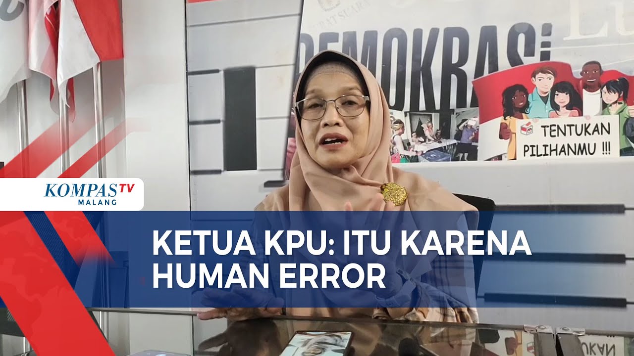 KPU Kota Malang Sebut Human Error Penyebab Surat Suara Kurang di 5 TPS ...