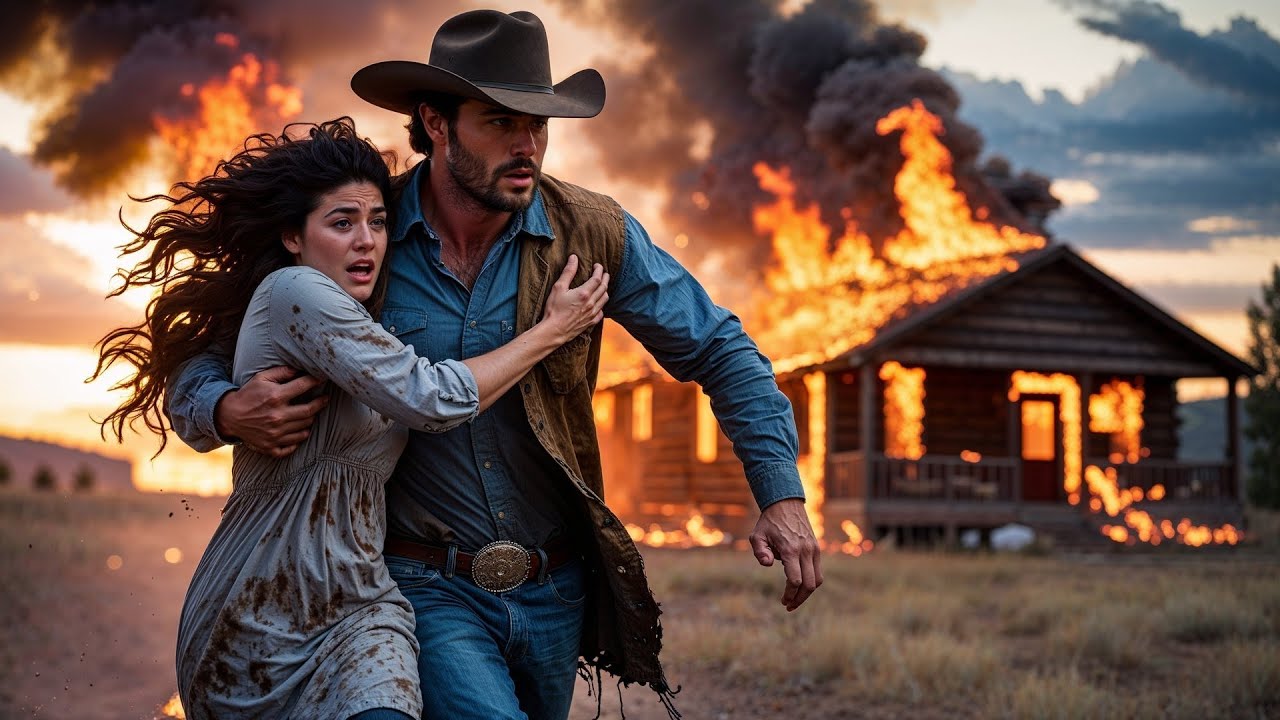 She Was Trapped In A Burning Homestead, A Cowboy Ran Through Flames To ...