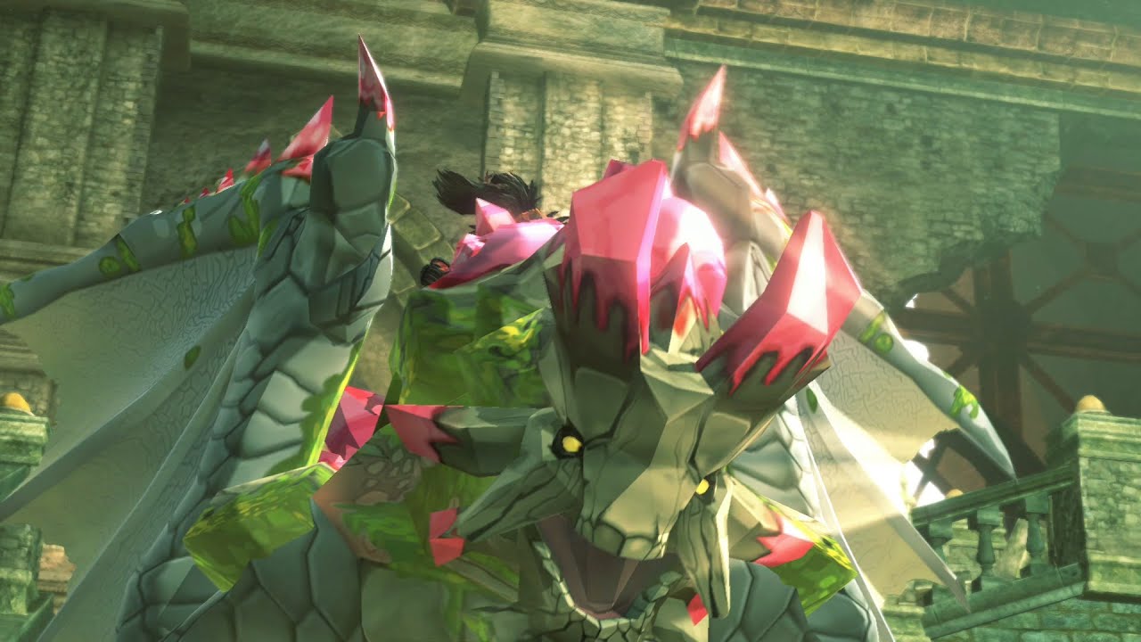 魔物獵人物語 2 破滅之翼 - 騎手戰 桃岩龍 (Monster Hunter Stories 2 Wings of Ruin - Rider ...