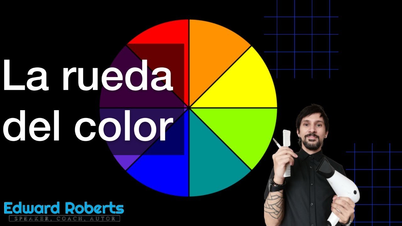 Teoría Del Color Del Cabello Rueda De Colores