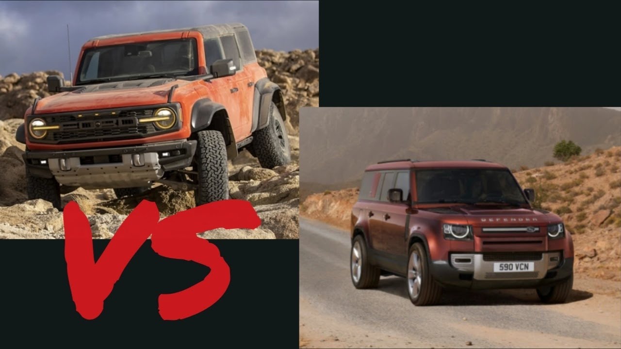 Ford Bronco VS Land Rover Defender - YouTube