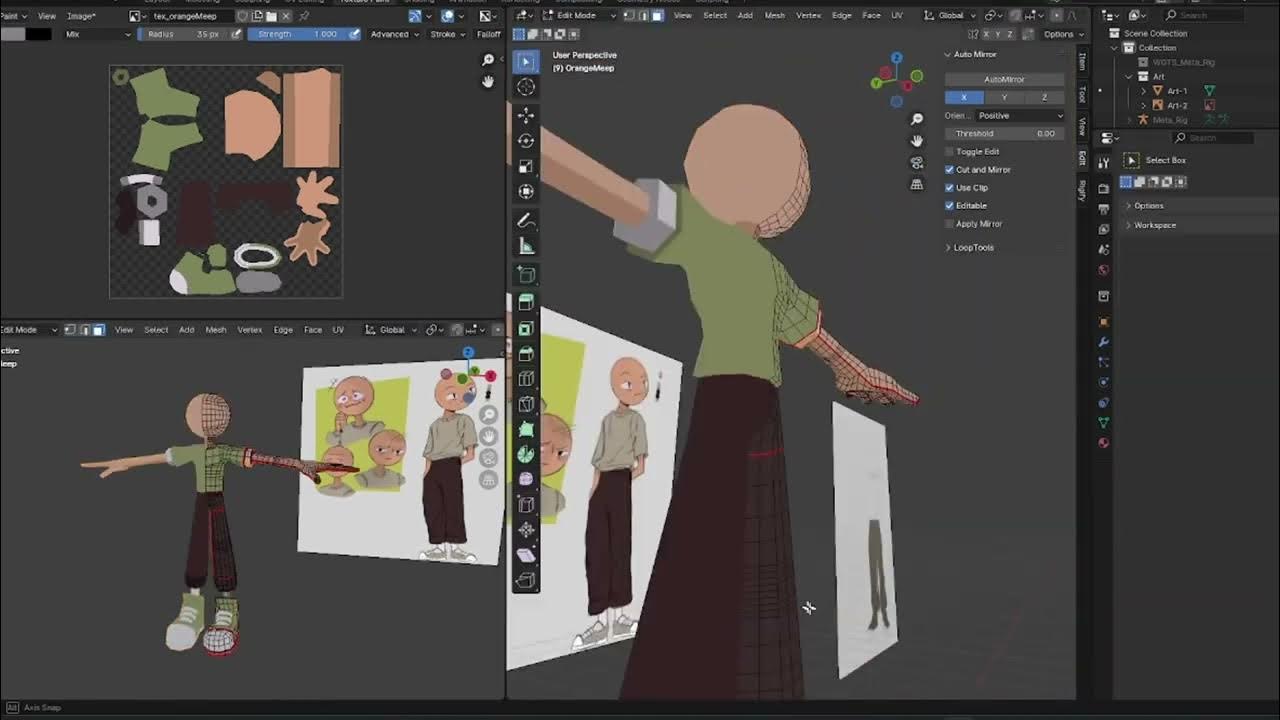 UP2110013 TB2 Intermediate 3D Animation -Character Animation- Experimentation & Development ...