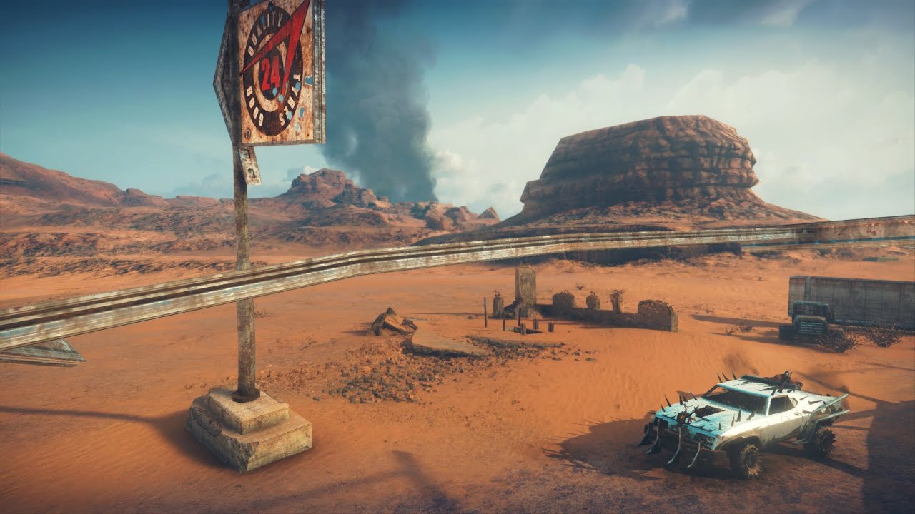 Mad Max Video Game Pink Eye New tire Slick Rubs Hidden Location - YouTube