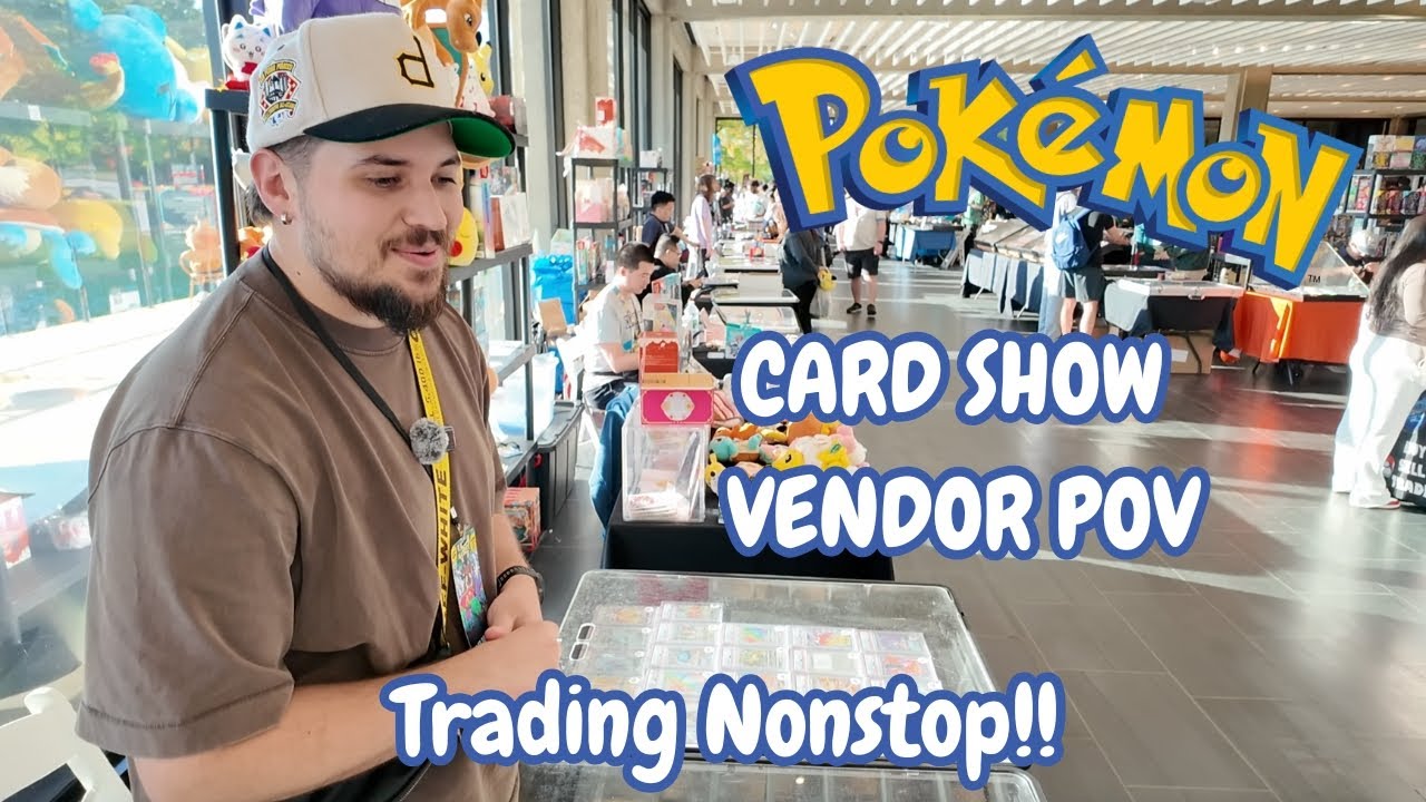 Trading Nonstop!! Pokemon Vendor POV!! #pokemon #pokemoncards #vendor # ...