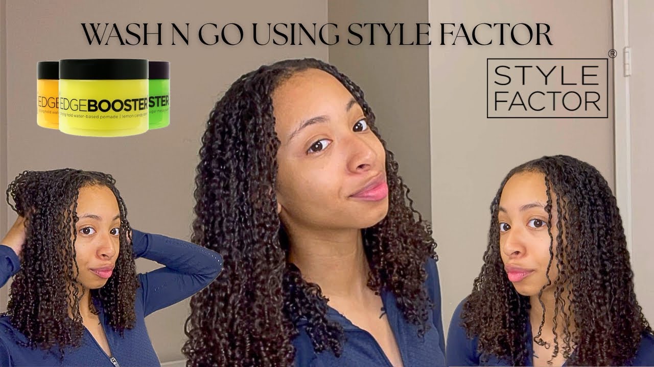 WASH N GO | I Tried Style Factors Edge Booster Strong Hold Gel…… Its ...