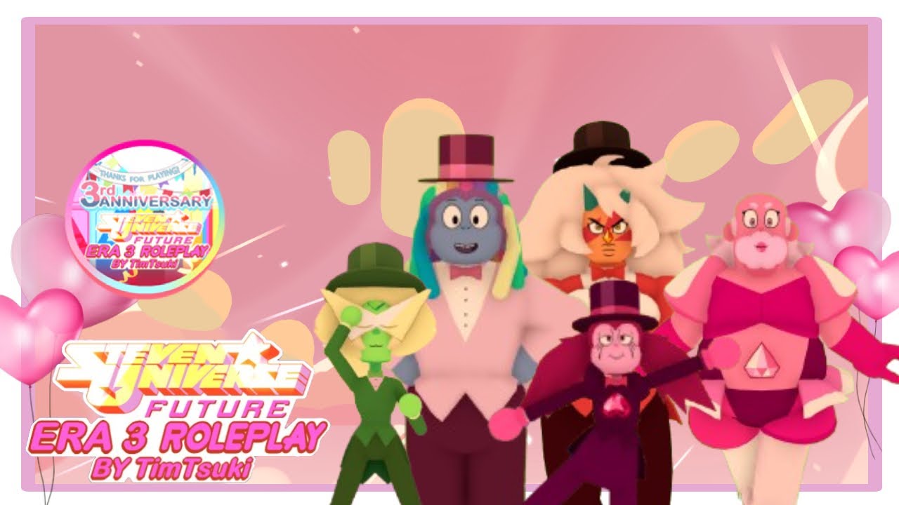 [🎂]Showcasing the 3rd anniversary badge in Steven Universe Future: Era ...