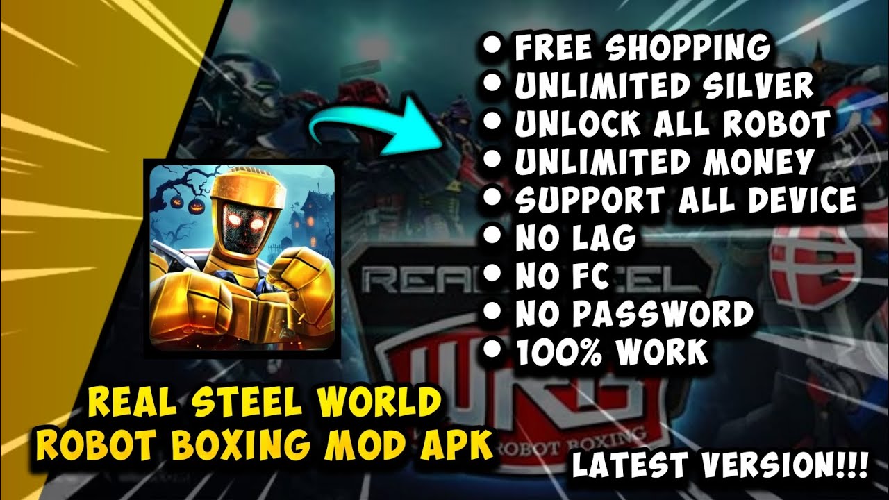 REAL STEEL WORLD ROBOT BOXING MOD APK [ NO PW ] || LATEST VERSION ...