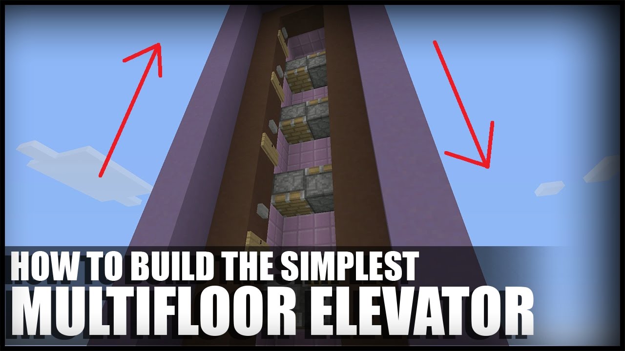 How To Make A 5 Floor Elevator In Minecraft | Viewfloor.co