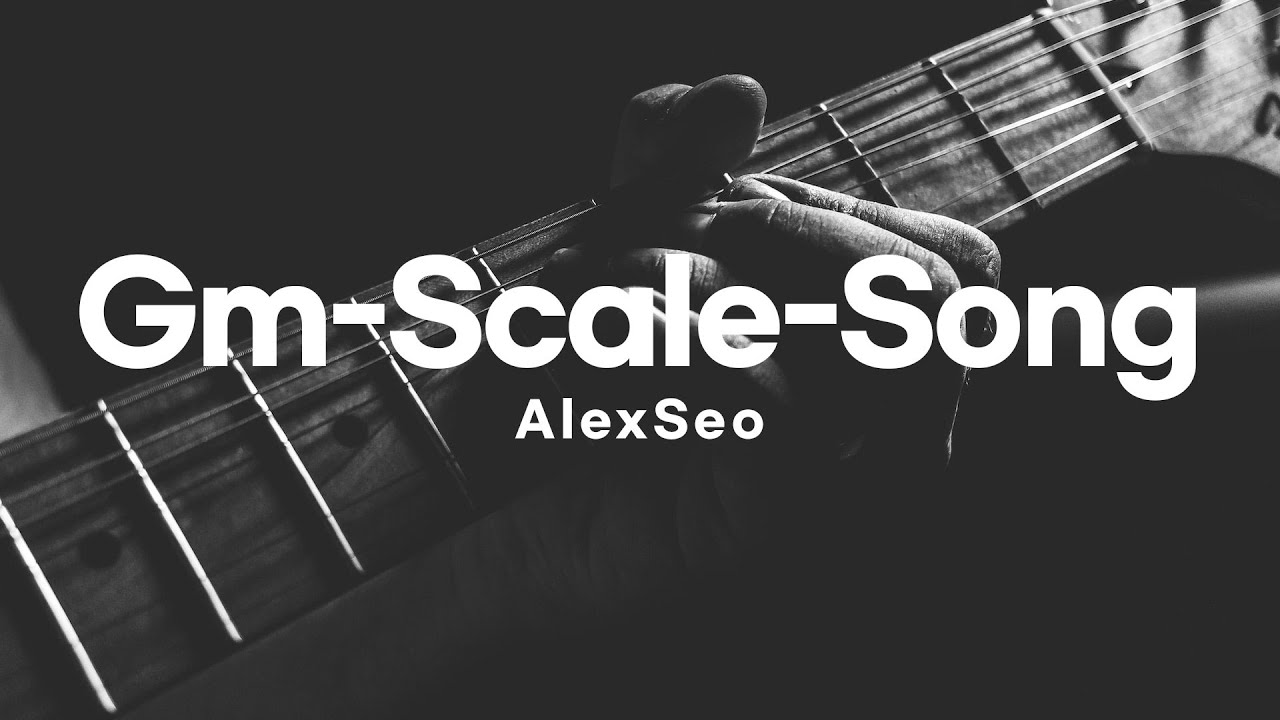 Gm Scale Song :: Gm Scale & Diatonic Progression 1 hour Practice - YouTube