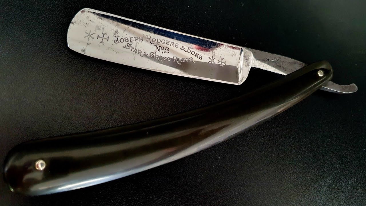 Joseph Rodgers & Sons n°2 Straight Razor Restoration & Honing - YouTube