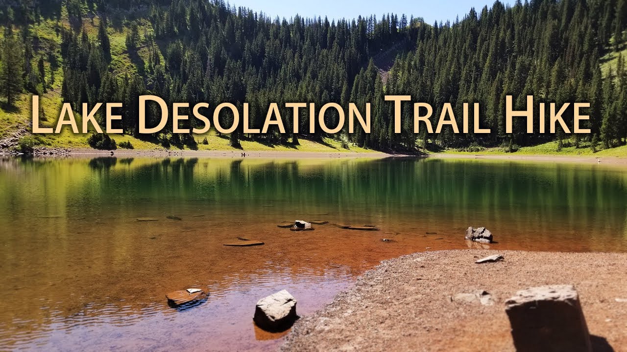 Lake Desolation Trail Hike - Virtual Treadmill - YouTube