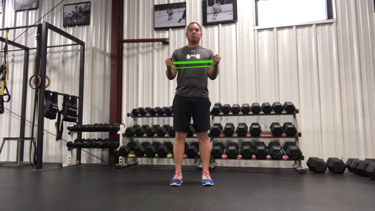 Mini Band External Rotation - YouTube