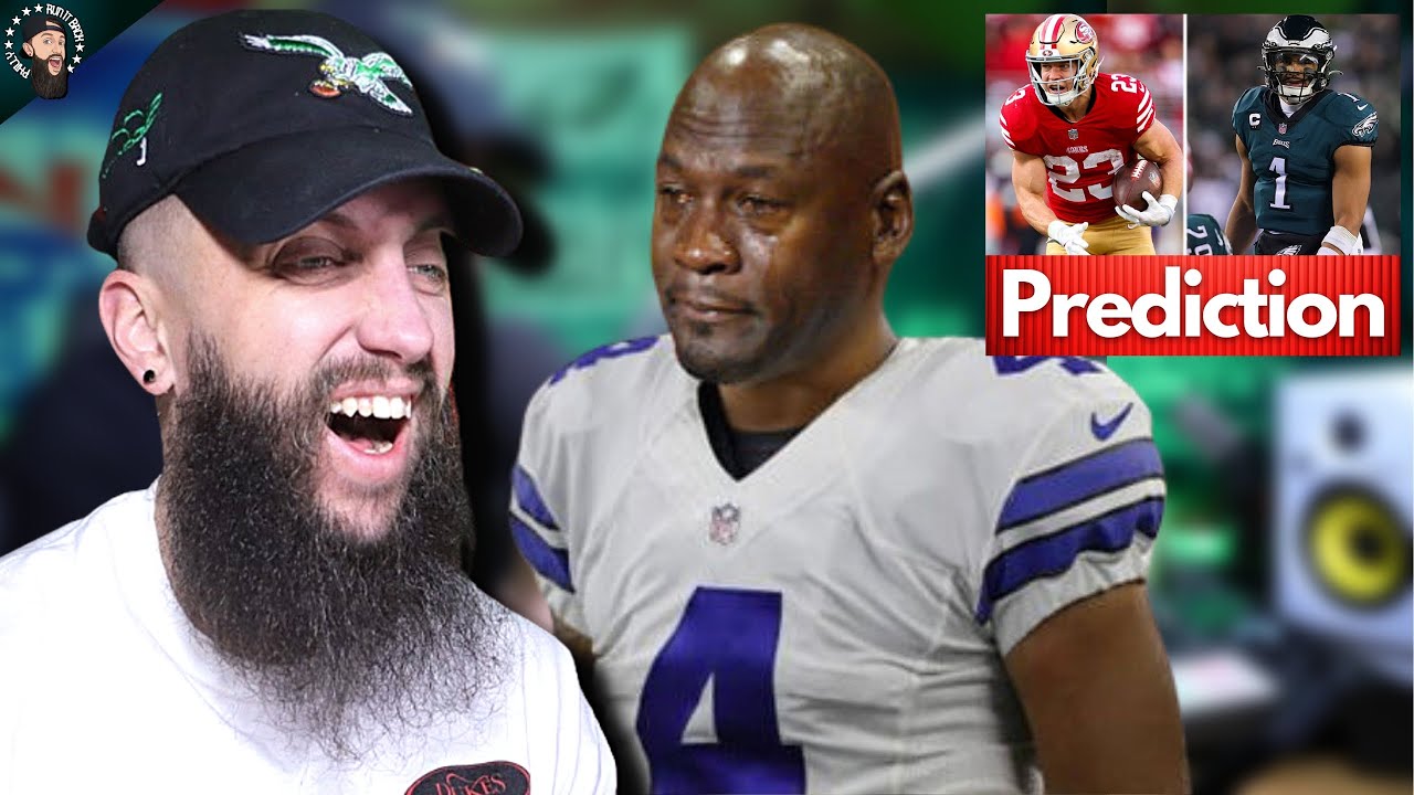 Dallas Cowboys EPIC CHOKE breakdown & Eagles vs 49ers Prediction - YouTube