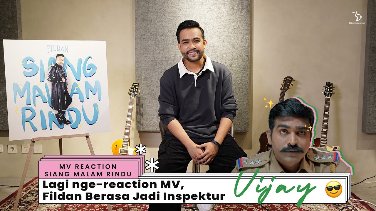 Lagi Nge-reaction MV, Fildan Berasa Jadi Inspektur Vijay! | # ...
