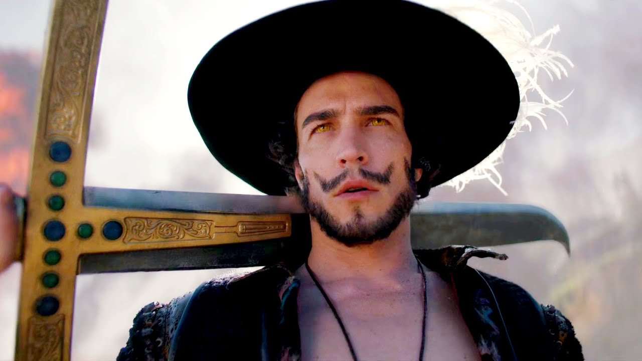 One Piece(Netflix) - Dracule Mihawk 'Introduction' Fight Scene | Top ...