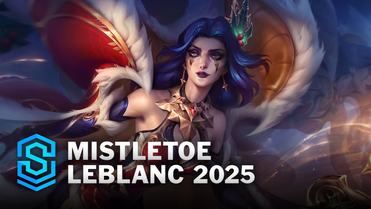 Mistletoe LeBlanc Skin Spotlight - League of Legends - YouTube