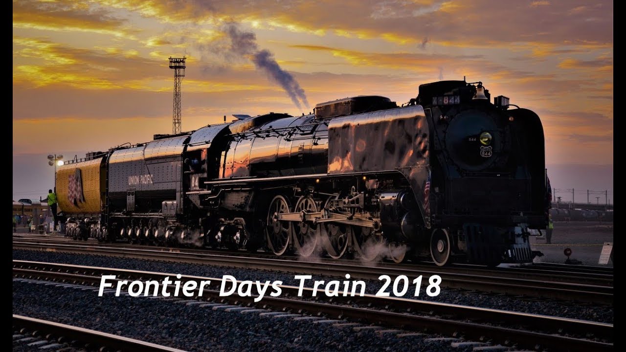 Frontier Days Train 2018 - Denver to Cheyenne - YouTube
