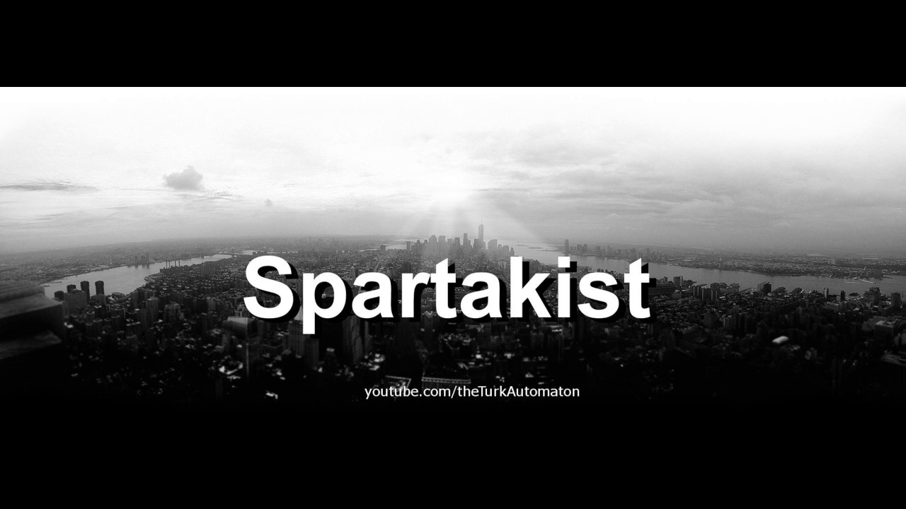 How to pronounce Spartakist in German - YouTube