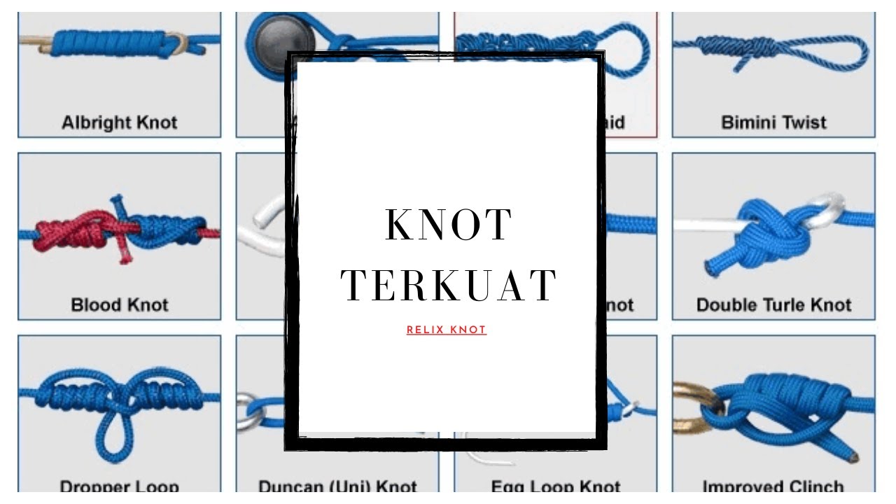 FG KNOT TERKUAT ?? RELIX KNOT SOLUSINYA - YouTube