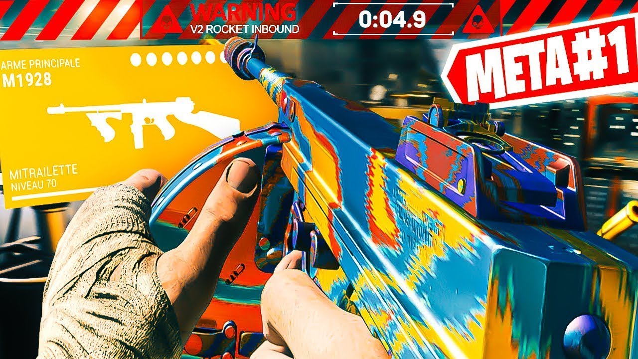 LA M1928 (THOMPSON) A TRAUMATISER LE MULTIJOUEUR SUR COD (VANGUARD ...