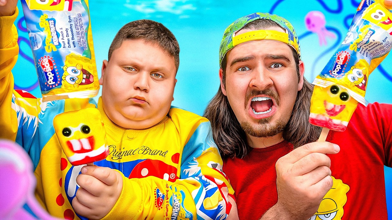 Opening SpongeBob Popsicles With The Rizzler! - YouTube