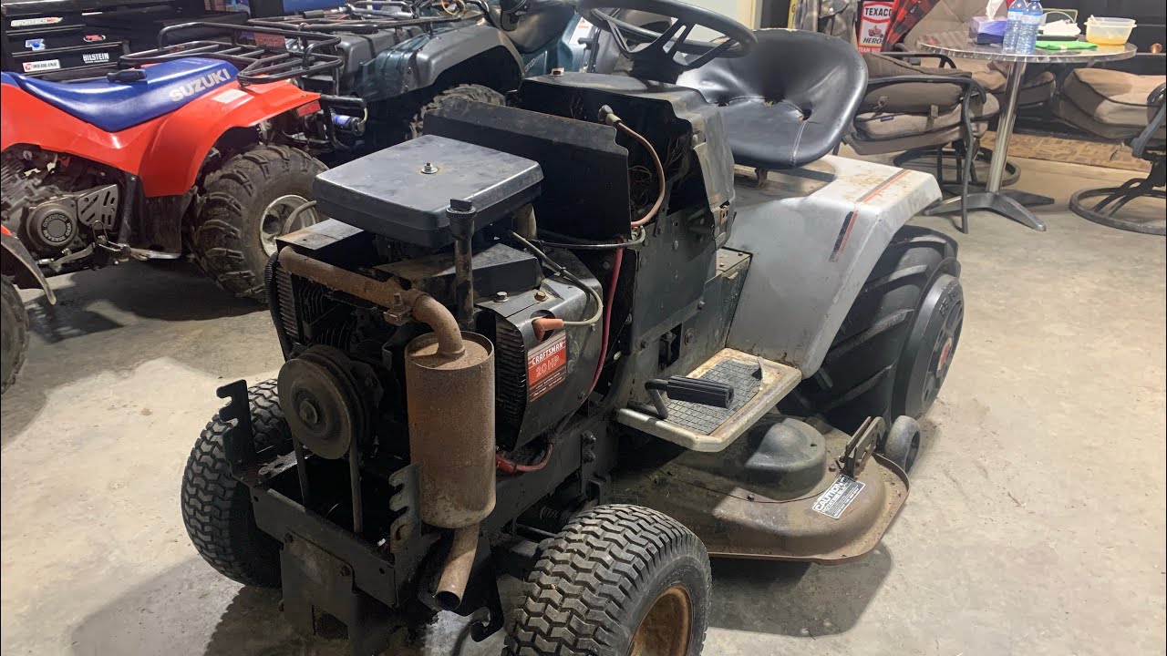 My Very Rare Craftsman II GT20: Pt.2 - YouTube